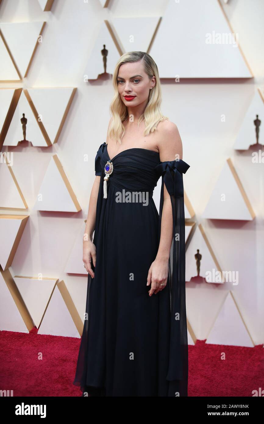 Los Angeles, USA. 9th Feb, 2020. Margot Robbie arrives for the red ...