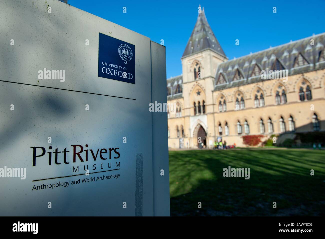 Oxford, England, UK. February 6th 2020 The Pitt Rivers Museum of ...
