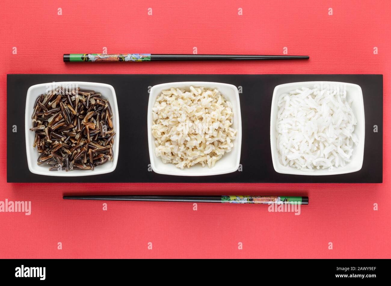 White brown rice hi-res stock photography and images - Alamy