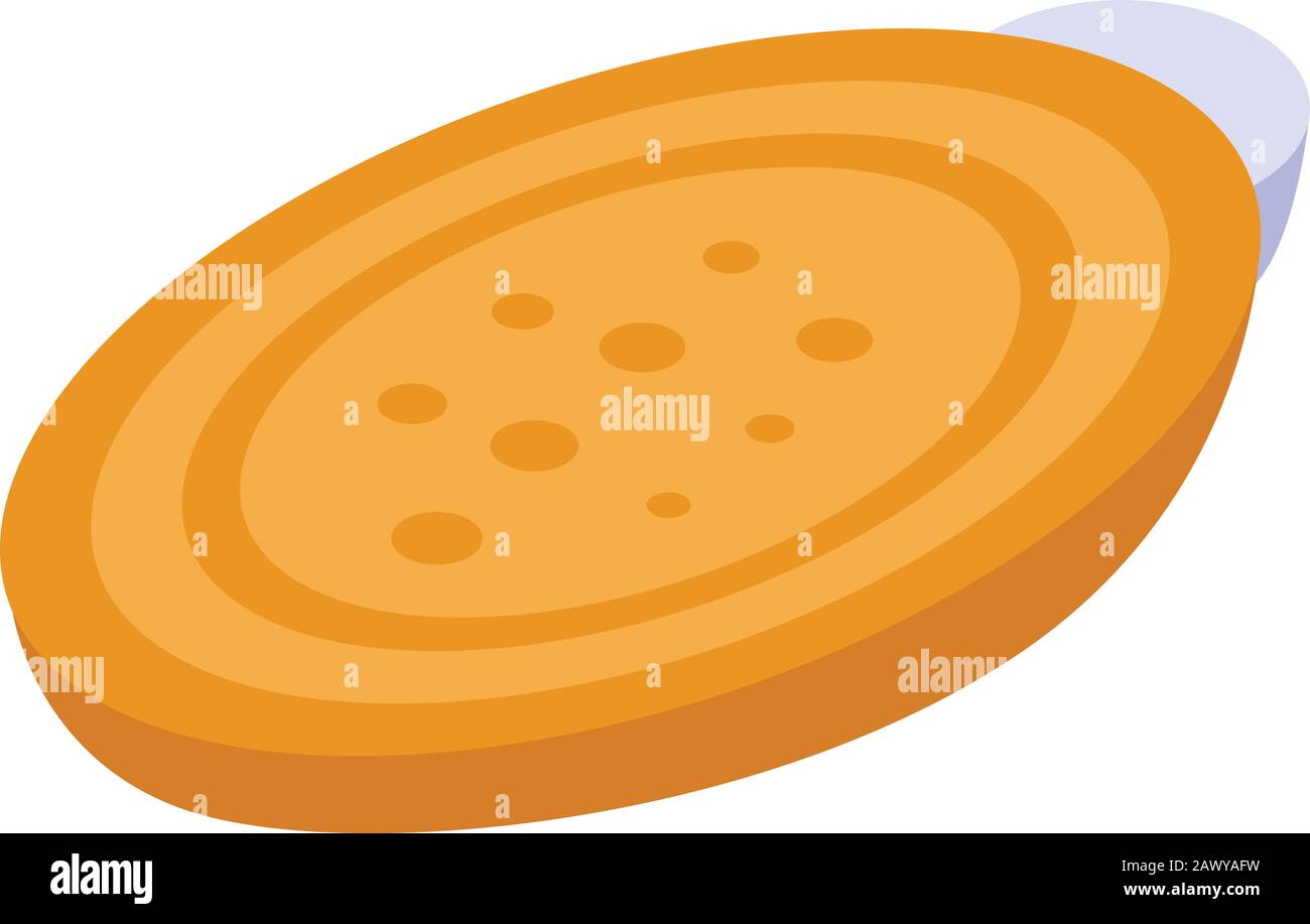 Parasite brown bacteria icon, isometric style Stock Vector Image & Art ...