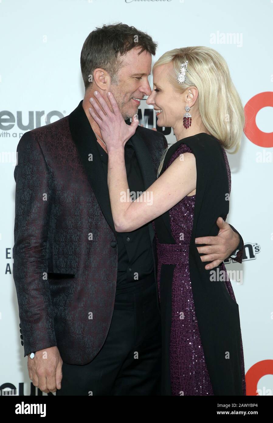 West Hollywood, Ca. 9th Feb, 2020. Thomas Jane, Anne Heche, at the ...