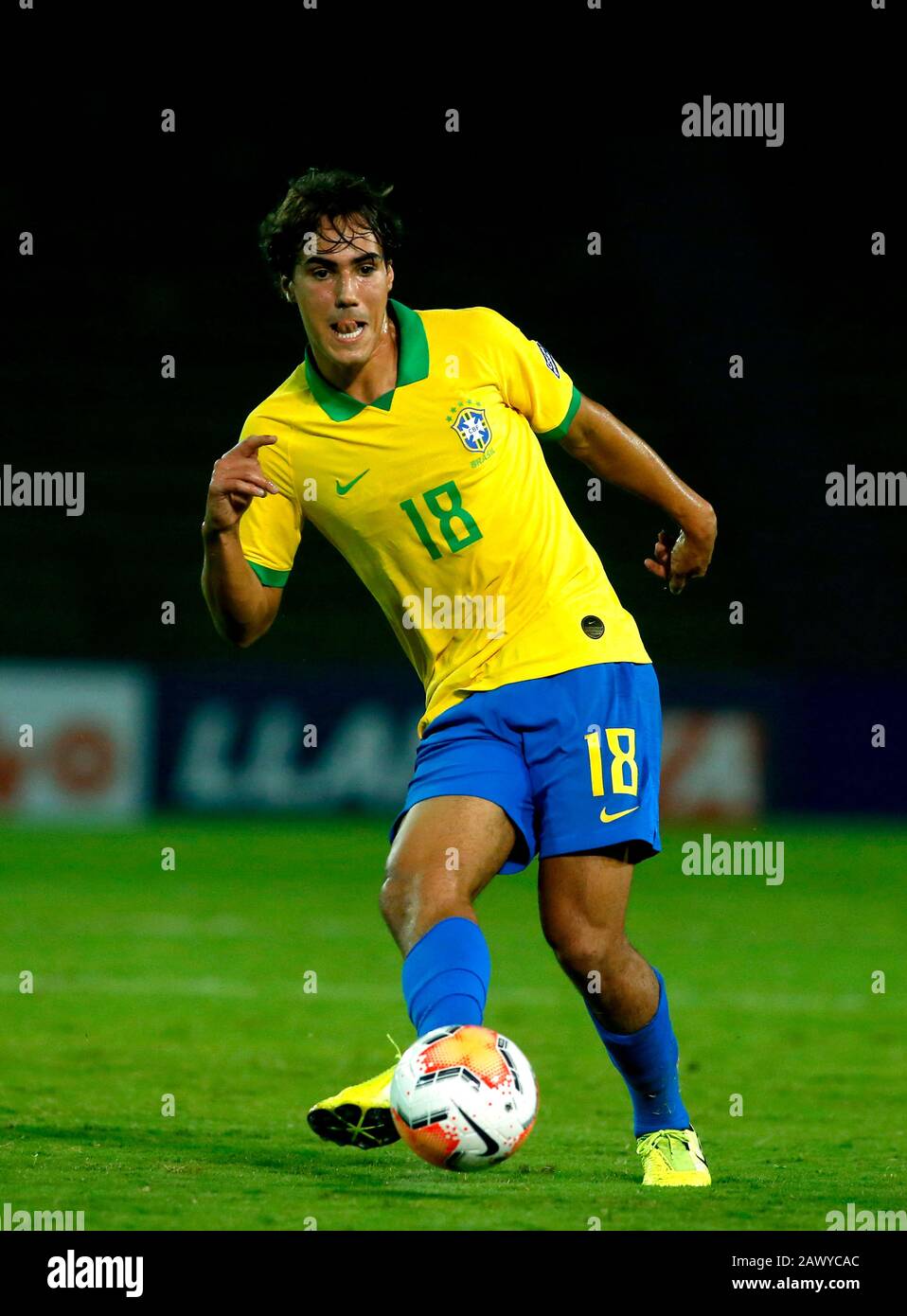 ARMENIA, COLOMBIA - JANUARY 31 : Igor Gomes of Brazil on action ,during ...
