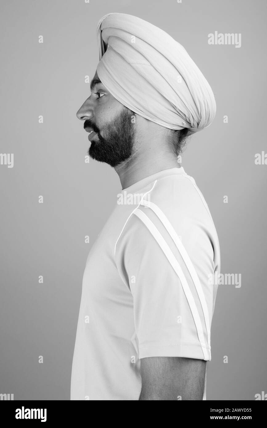 Sikh traditional culture Black and White Stock Photos & Images - Alamy