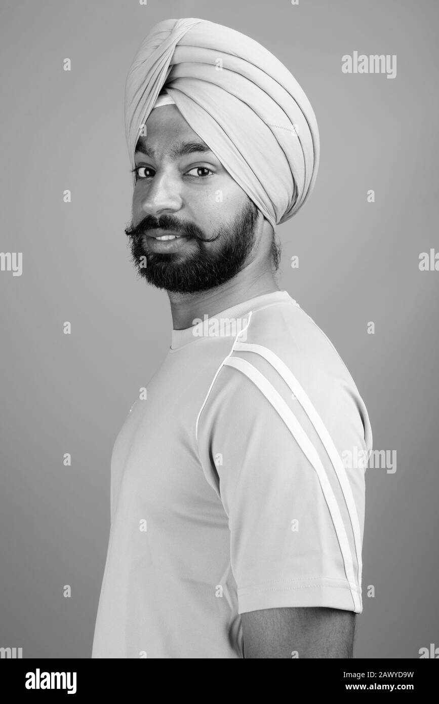 Sikhism turban Black and White Stock Photos & Images - Alamy