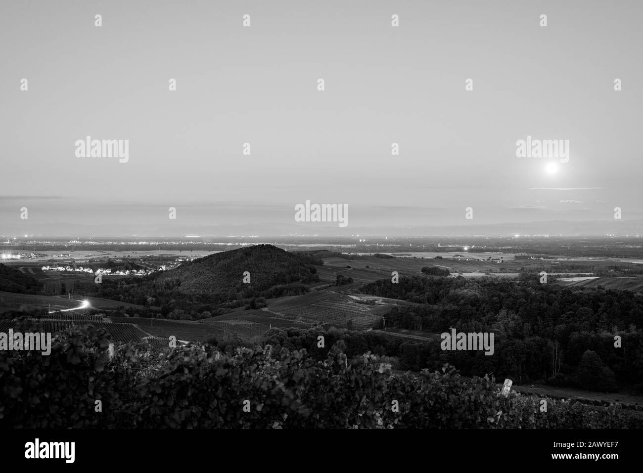 French scenic landscape Black and White Stock Photos & Images - Alamy