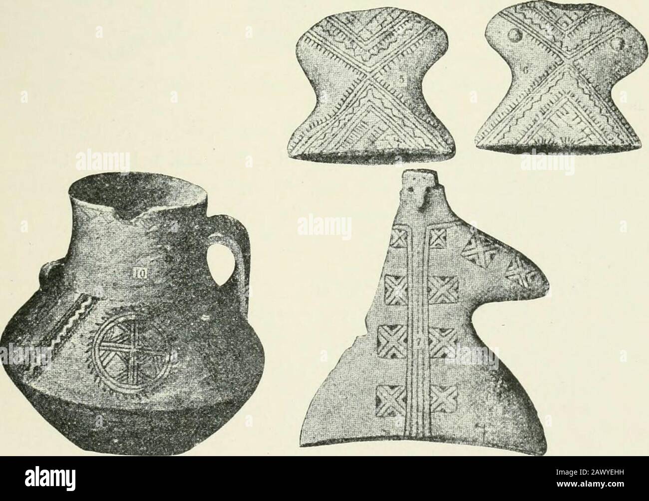 An introduction to the study of prehistoric art . (Half size.) Figs ...