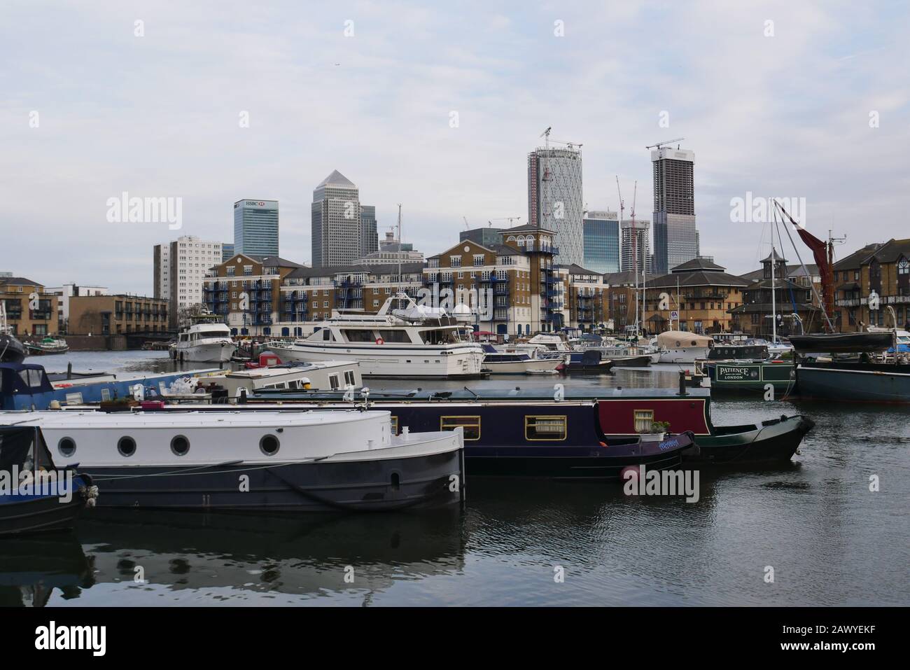 London Canal Moorings Stock Photo - Alamy