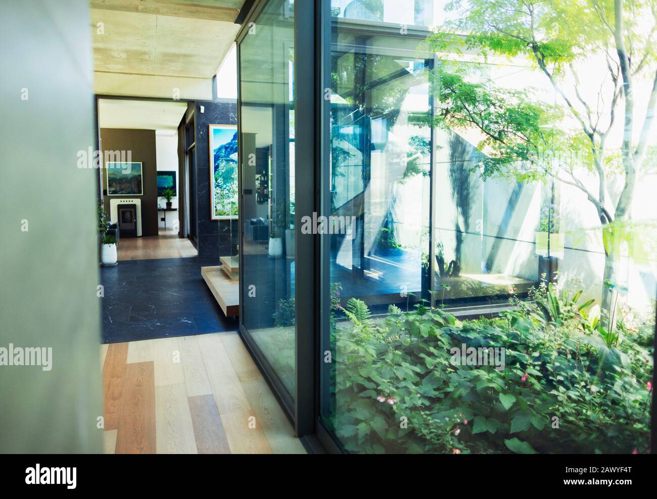 Interior of courtyard hi-res stock photography and images - Alamy