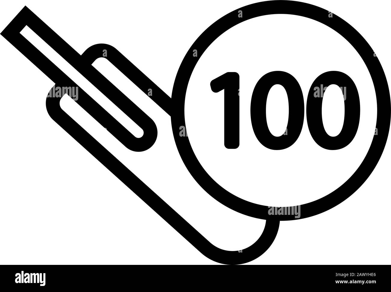 Cricket Score Icon Vector Isolated Contour Symbol Illustration Stock cricket-score-icon-vector-isolated-contour-symbol-illustration-stock