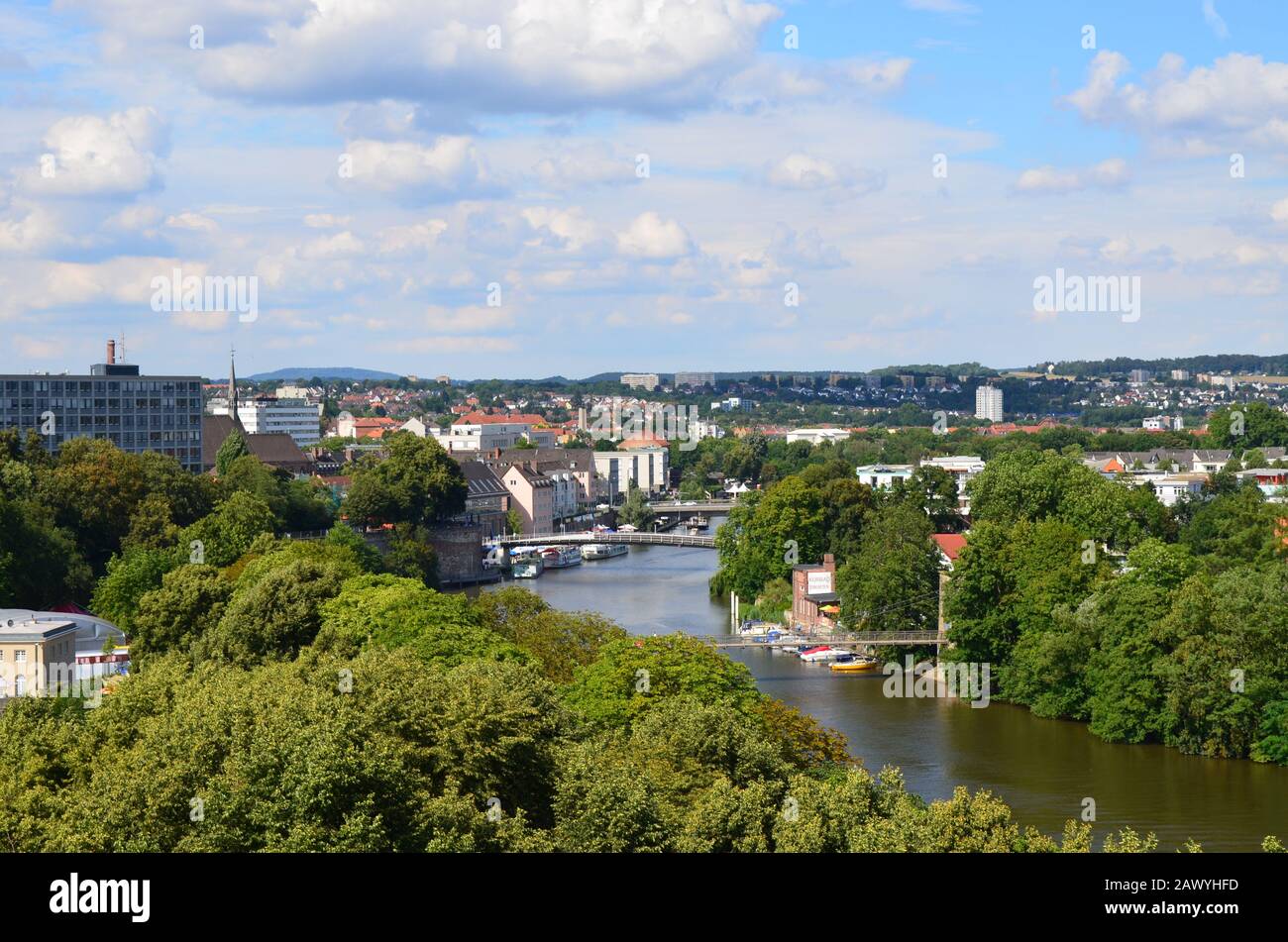 Aerial view of kassel hi-res stock photography and images - Alamy