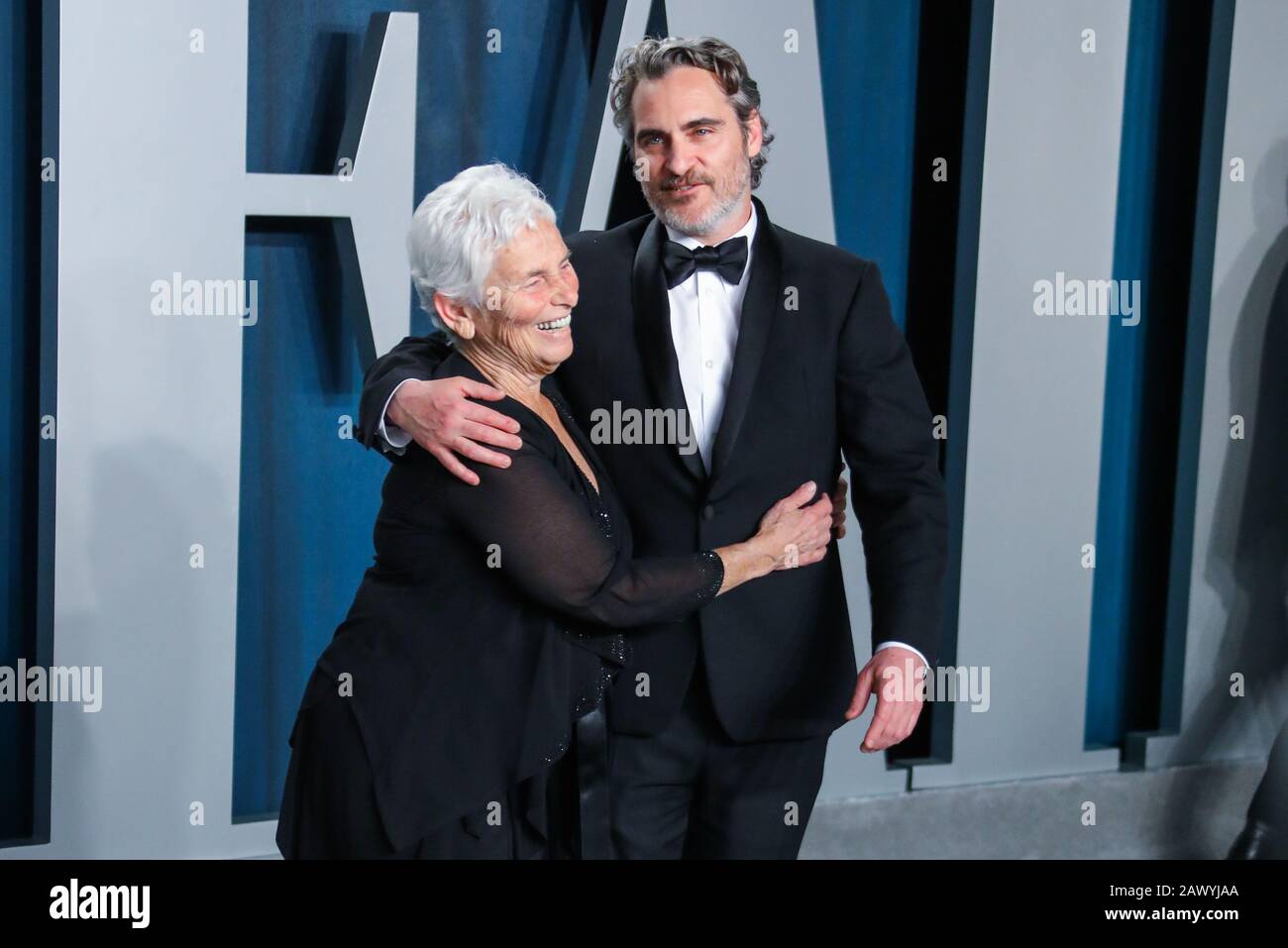 Los Angeles, USA. 10th Feb, 2020. Arlyn Phoenix and Joaquin Phoenix ...