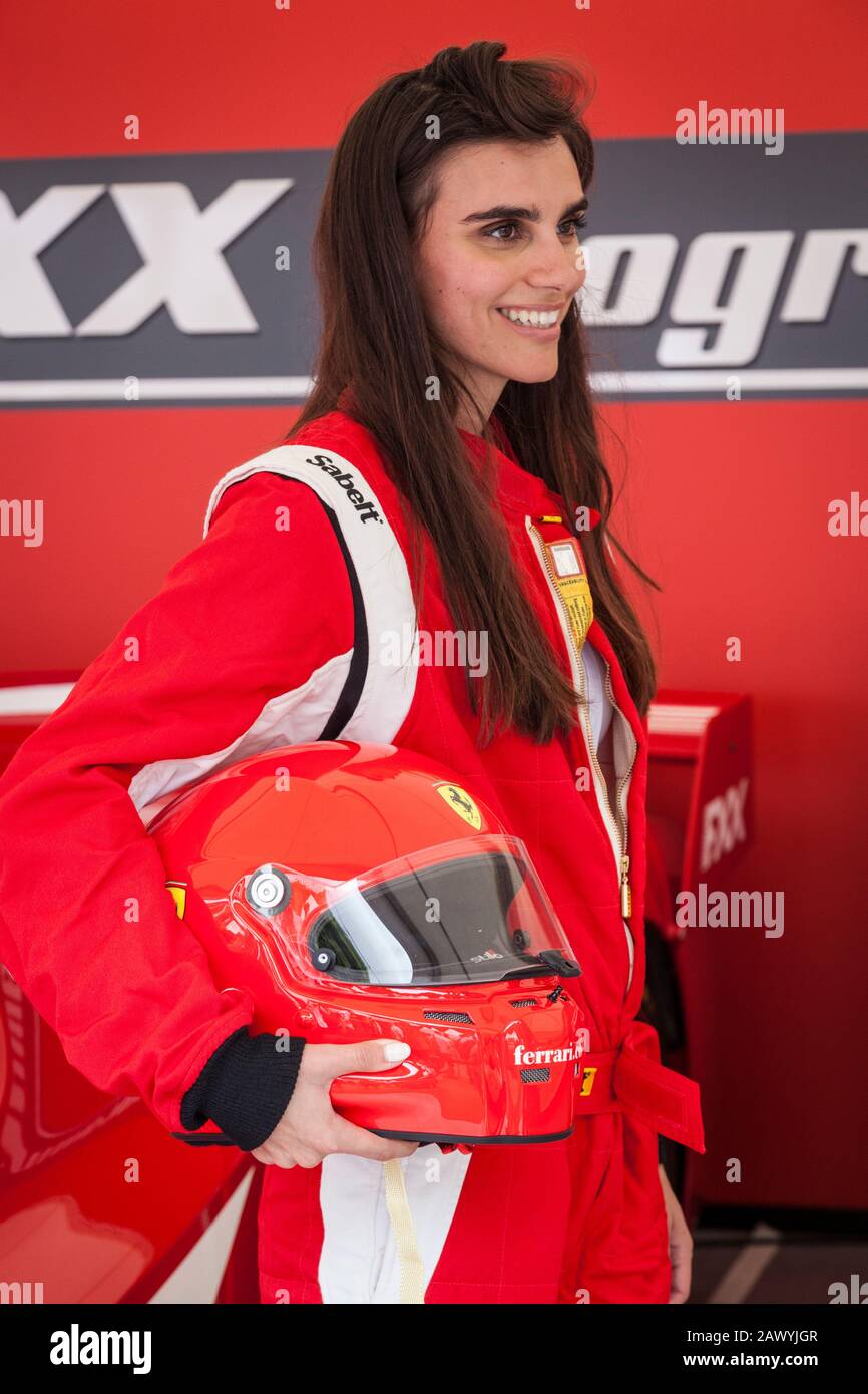 Actress racing suit hi-res stock photography and images - Alamy