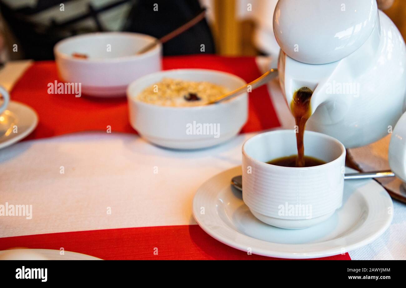 Ham coffee hi-res stock photography and images - Alamy