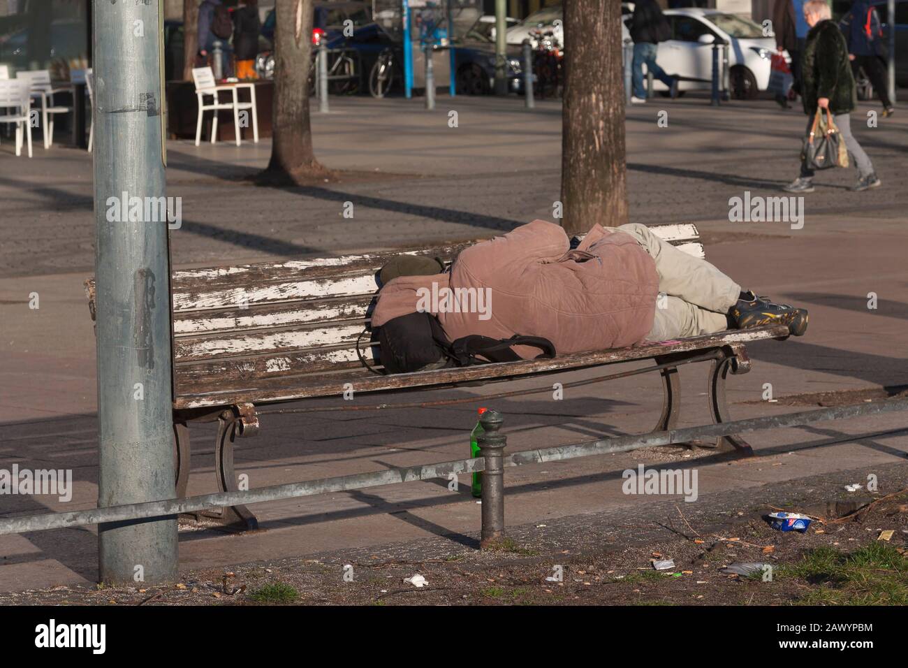 Homeless in Berlin, Germany Stock Photo - Alamy