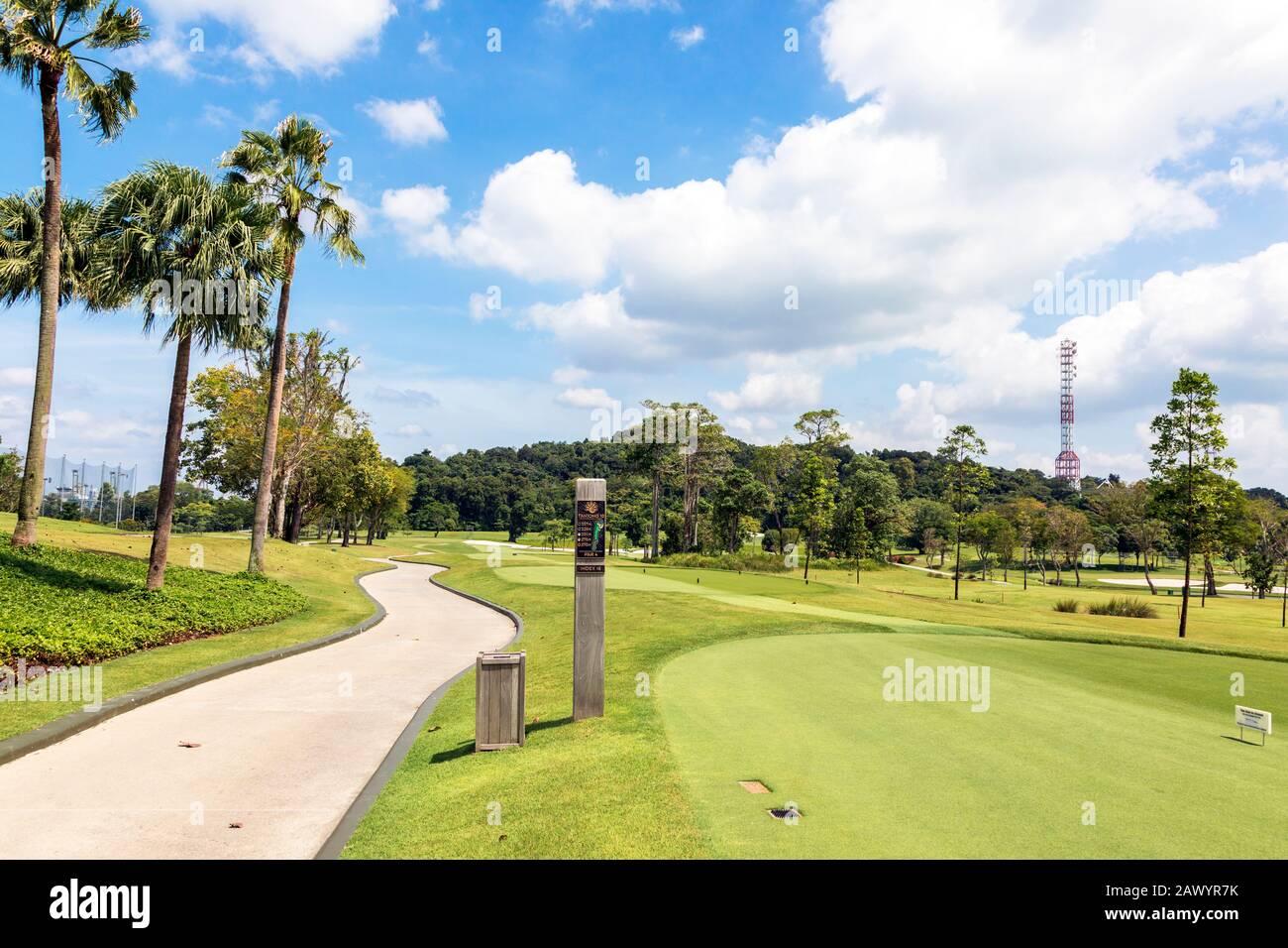 Sentosa Golf Club, a Private members' club, Sentosa island, Singapore ...