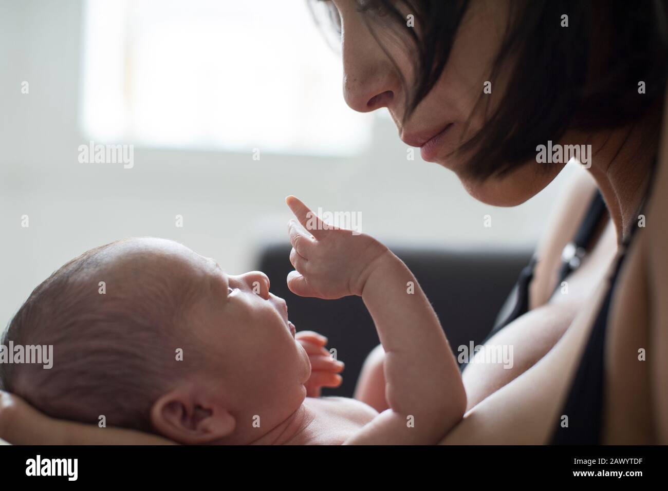 Close up mother hi-res stock photography and images - Alamy