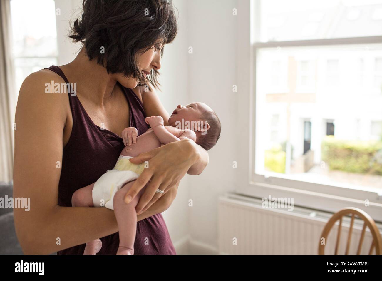 Baby cradle hi-res stock photography and images - Alamy