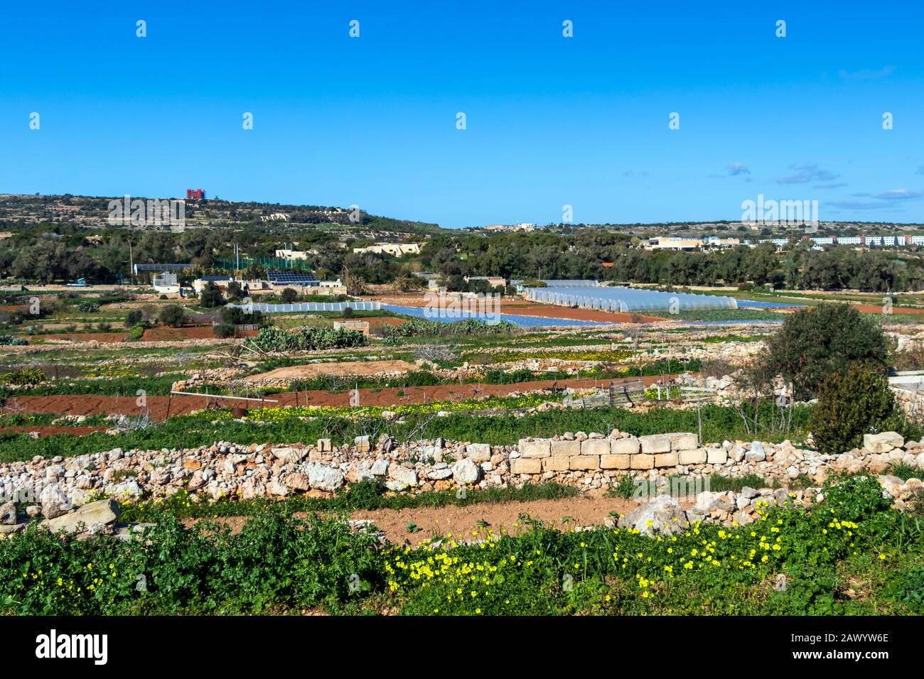 Maltese countryside hi-res stock photography and images - Alamy