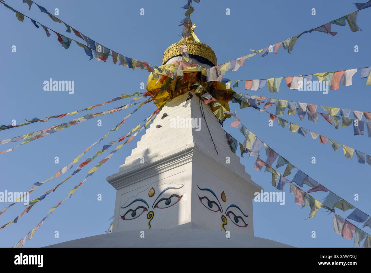 Buddhist stupa of Patan near kathmandu on Nepal Stock Photo - Alamy