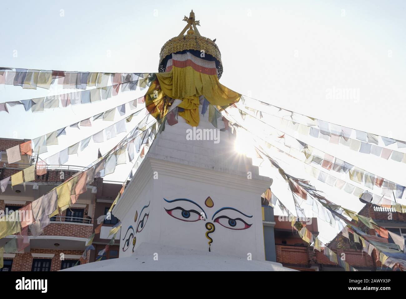 Buddhist stupa of Patan near kathmandu on Nepal Stock Photo - Alamy