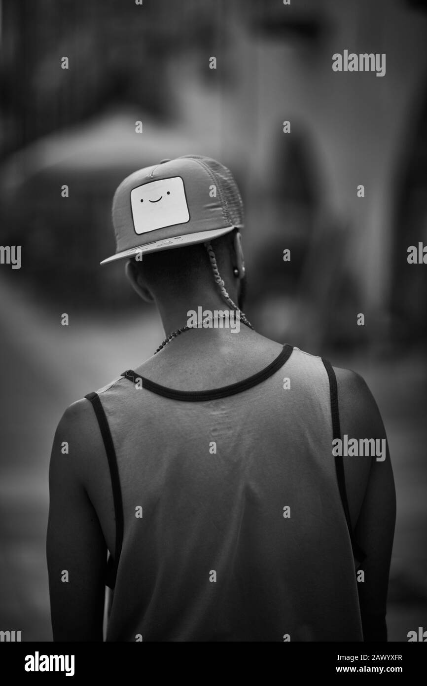 Face blurry boy Black and White Stock Photos & Images - Alamy
