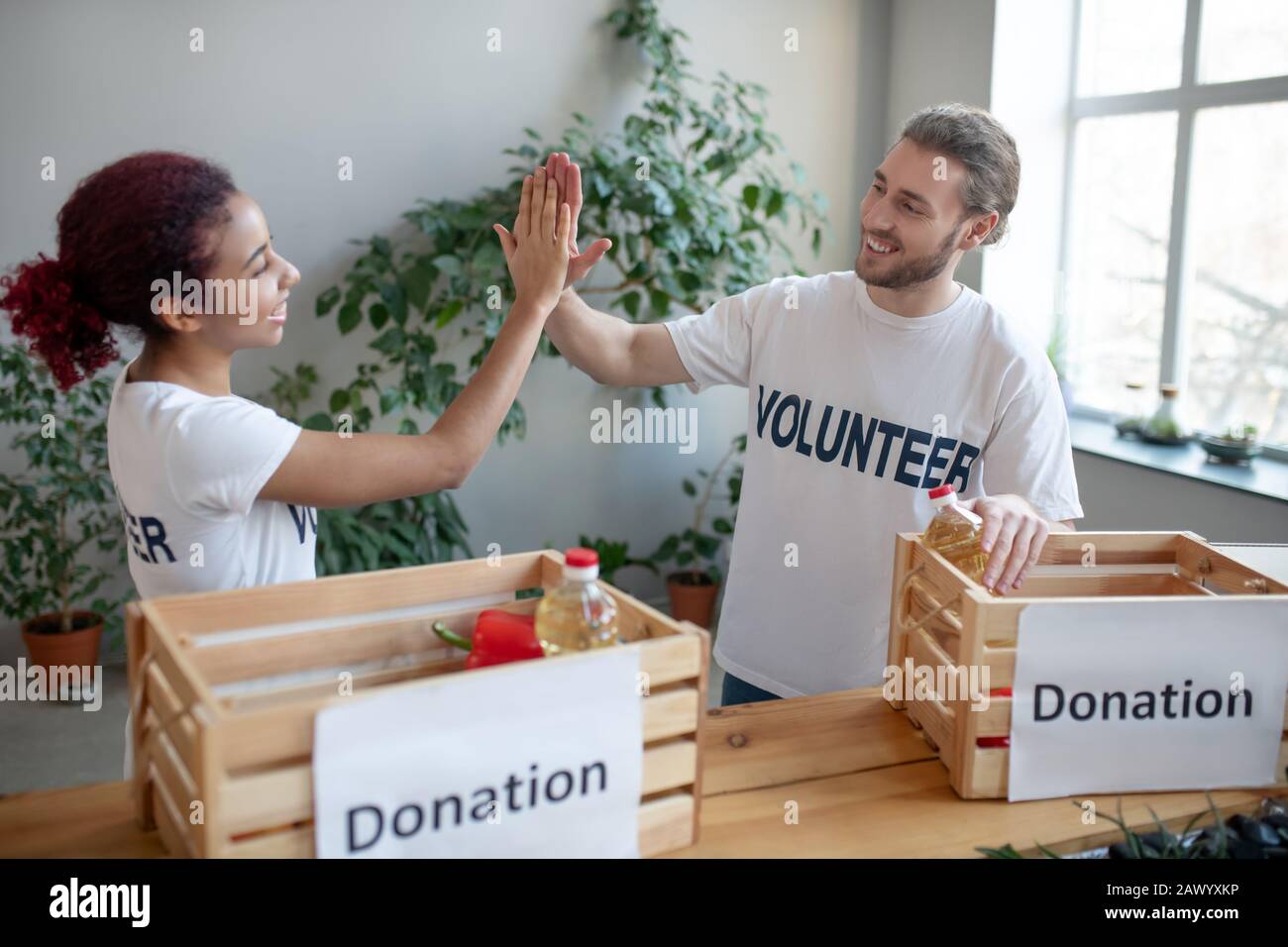 Happy the work is done hi-res stock photography and images - Alamy