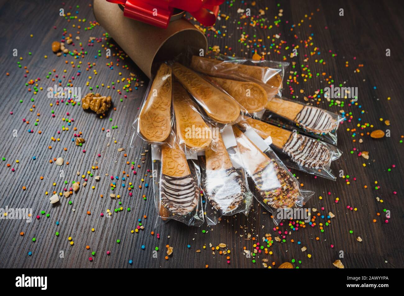 Edible cutlery hi-res stock photography and images - Alamy