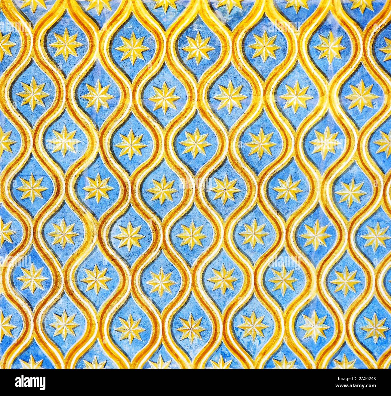 Curved star pattern hi-res stock photography and images - Alamy