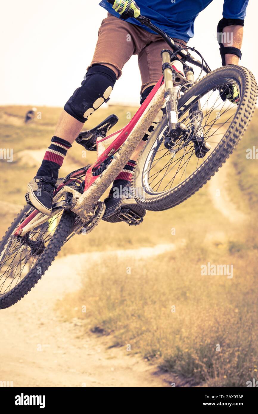 Acrobatic biker hi-res stock photography and images - Alamy