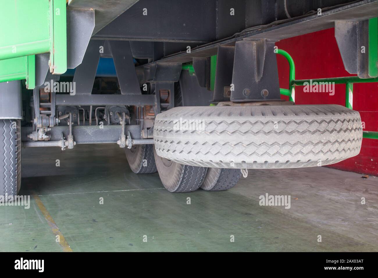 Closeup Of Truck Wheel High Resolution Stock Photography and Images - Alamy