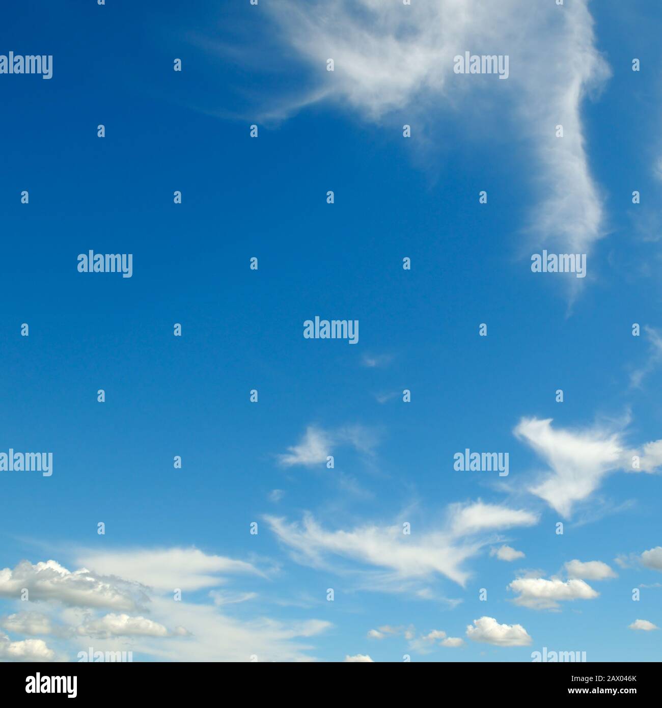 Blue azure sky hi-res stock photography and images - Alamy