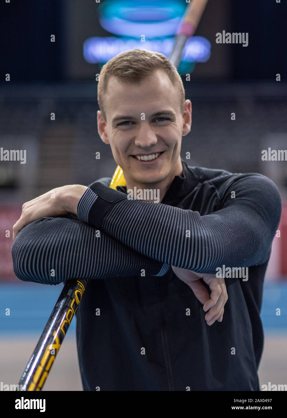 Sam kendricks pole vault hi-res stock photography and images - Alamy