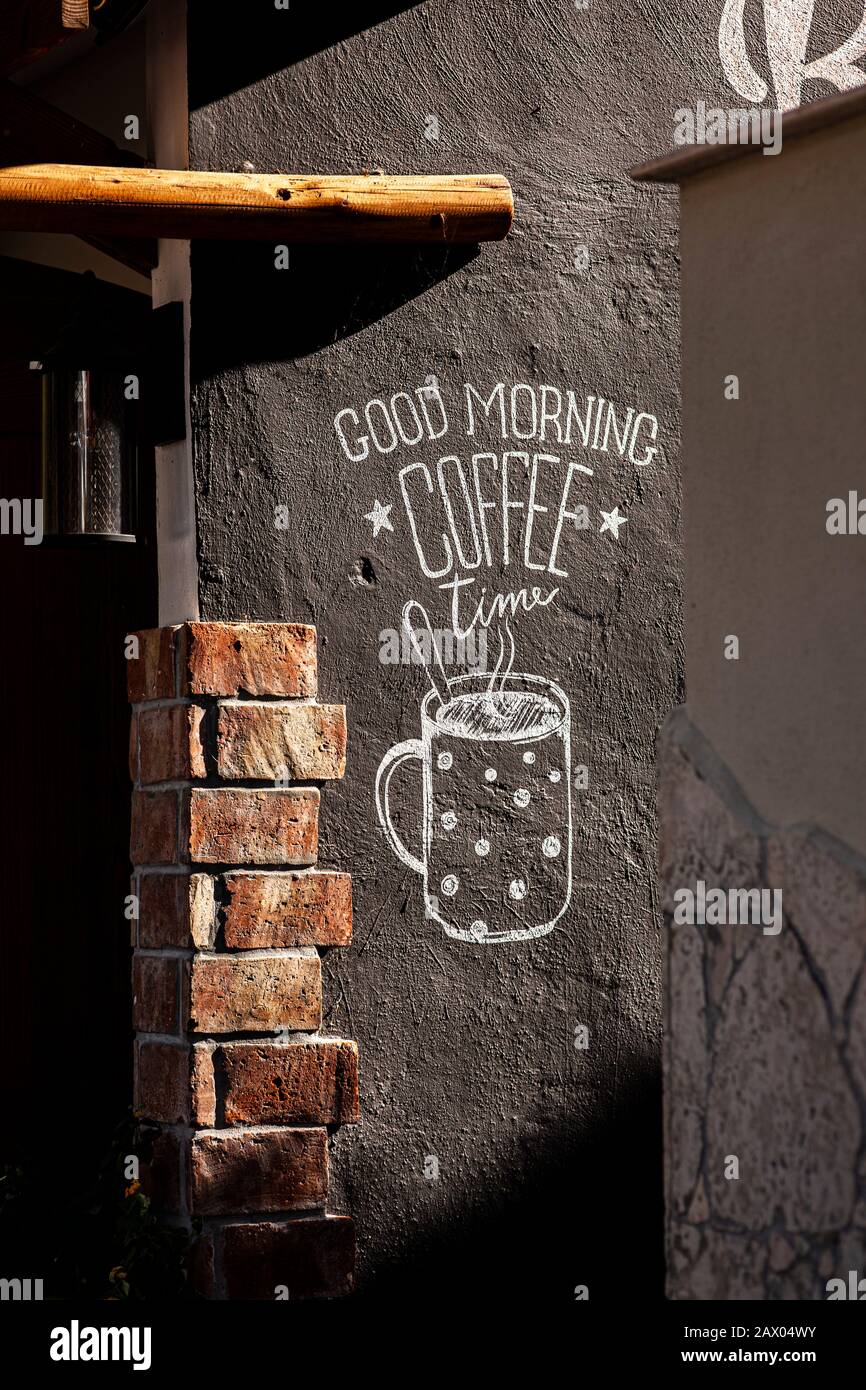 Good morning Coffe time Stock Photo - Alamy