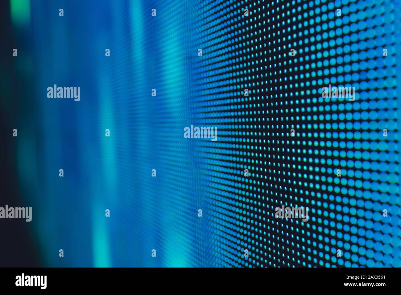 White dotted bright colored LED smd screen - close up background Stock ...