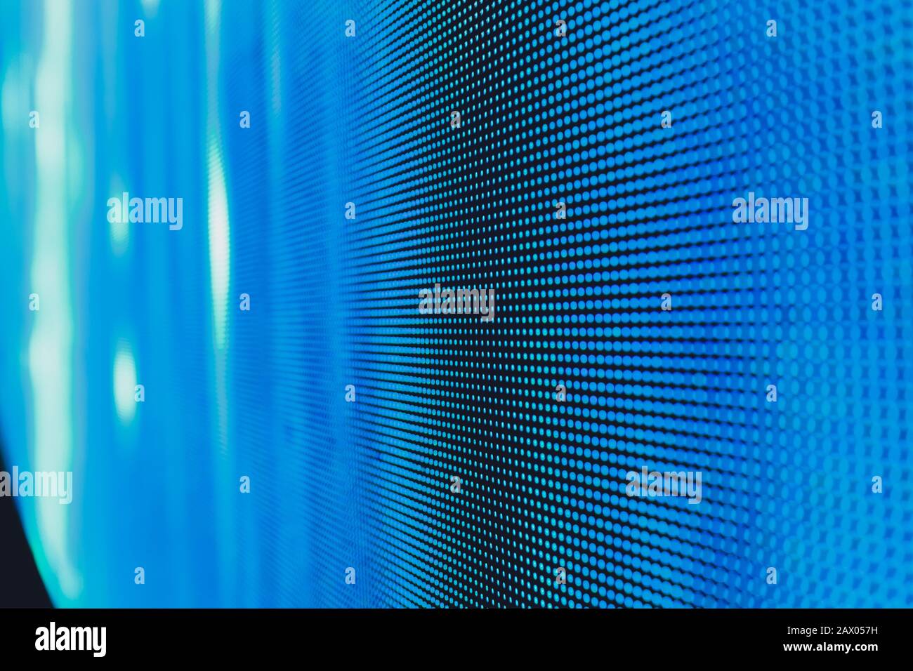 White dotted bright colored LED smd screen - close up background Stock ...