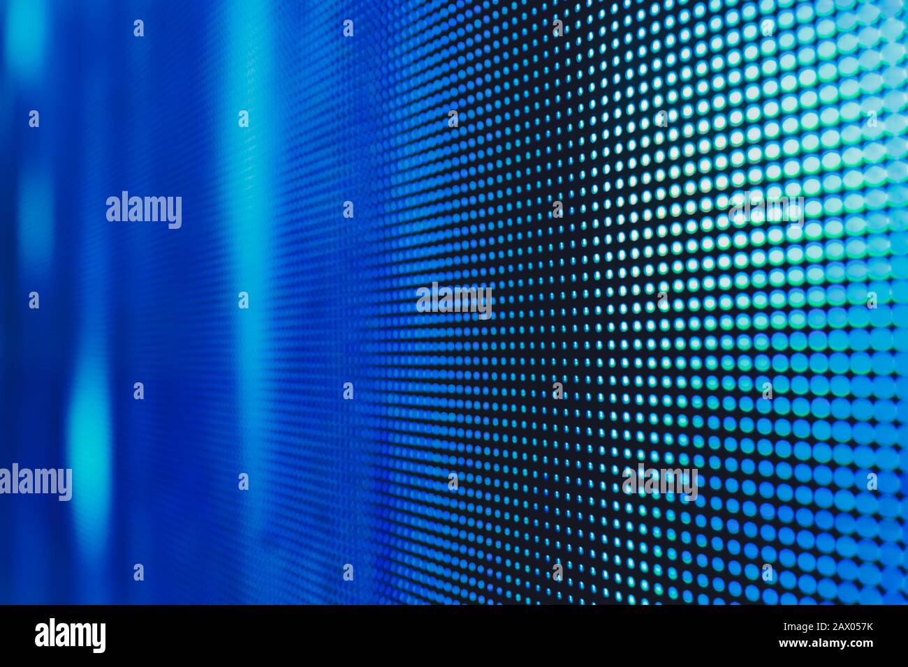 White dotted bright colored LED smd screen - close up background Stock ...