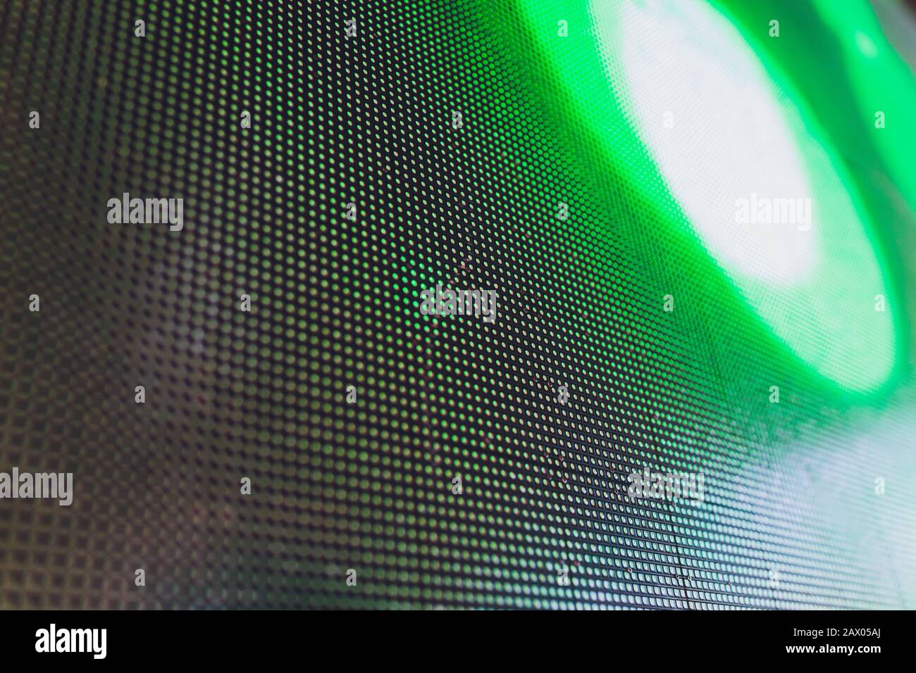 White dotted bright colored LED smd screen - close up background Stock ...