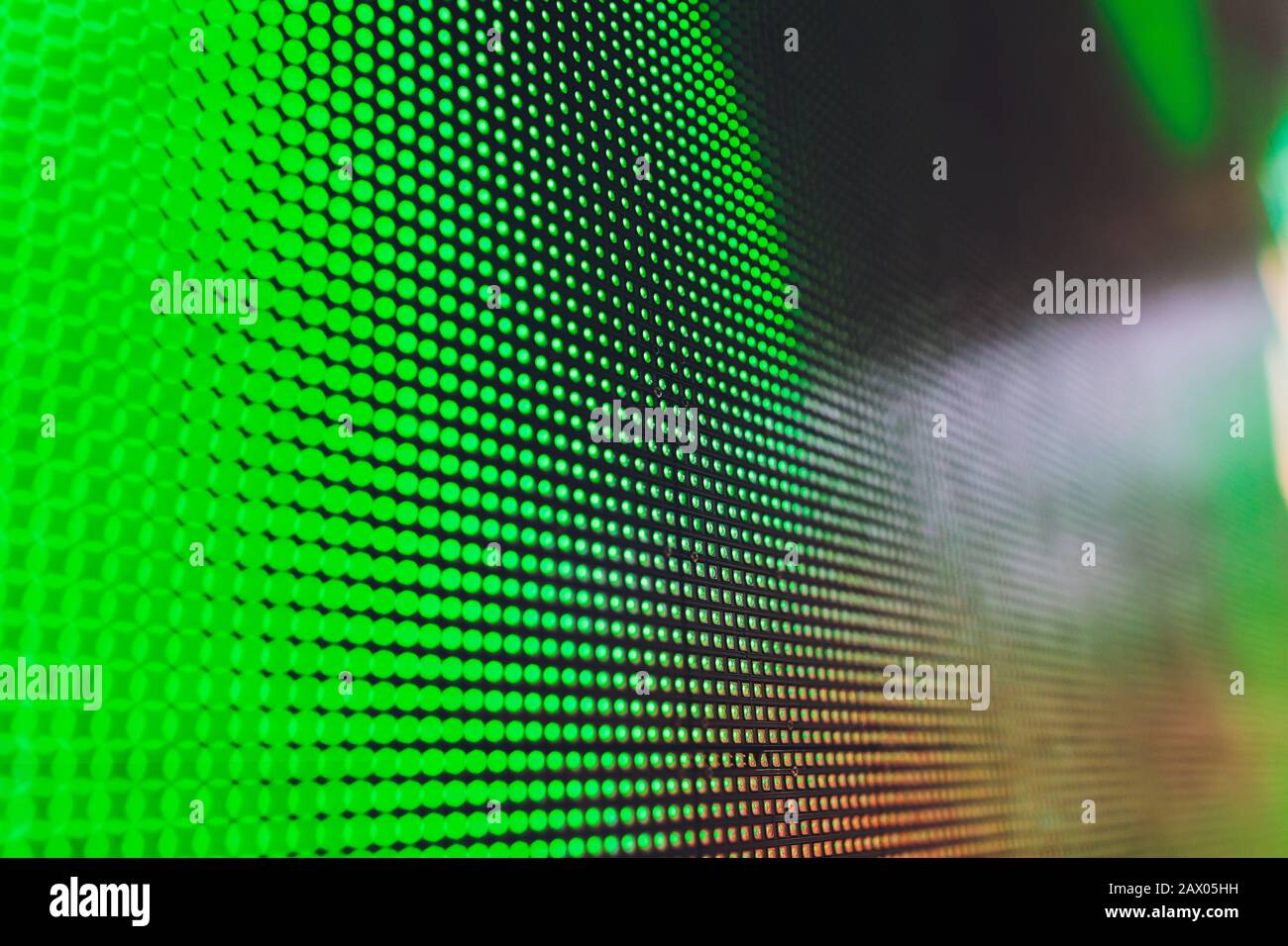 White dotted bright colored LED smd screen - close up background Stock ...