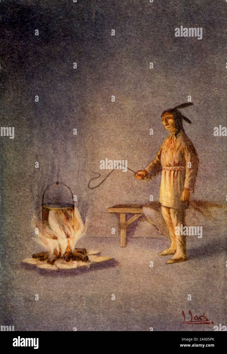 Grow larger, my kettle!'', 1914. An Iroquois tale of two brothers, the ...