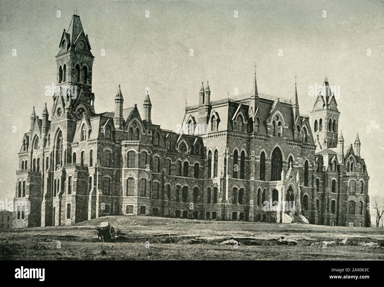 'Philadelphia University', 1891. From "Seas & Lands", by Sir Edwin ...