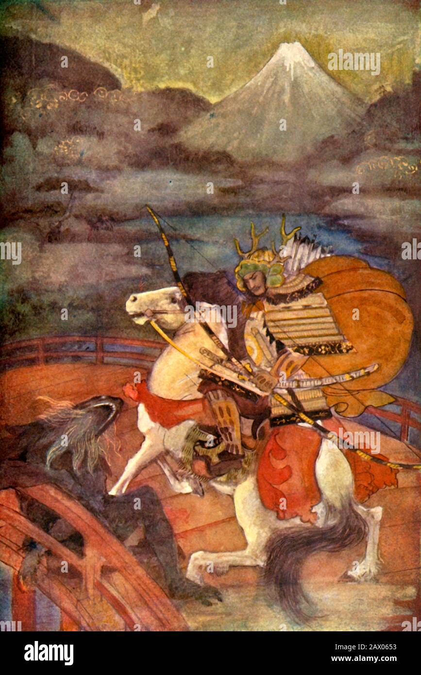 'Totaro and Samébito', 1912. Totaro encourages Sambito to weep ten ...