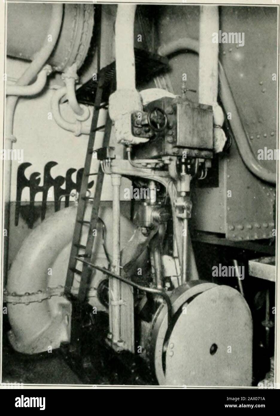 Marine Engineer . Main Circulating Pump, Starboard Side Stock Photo - Alamy