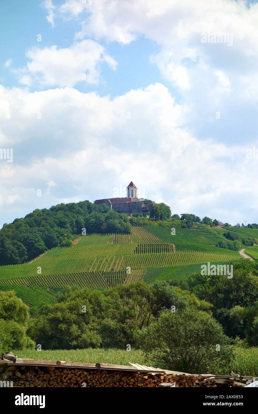 Castle Lichtenberg in Oberstenfeld Stock Photo - Alamy