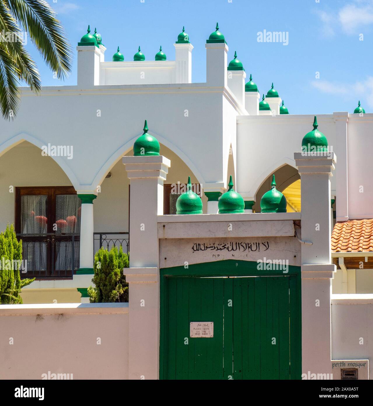 Perth Mosque on William Street Northbridge Perth WA Australia Stock ...