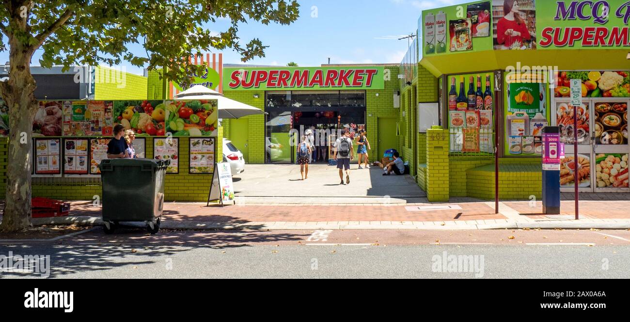Australian grocery shopping hi-res stock photography and images - Alamy