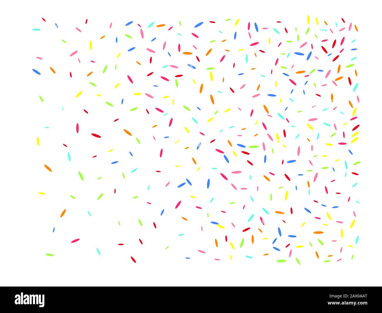 Super confetti assembled. Multicolor hexagonal shapes futuristic ...