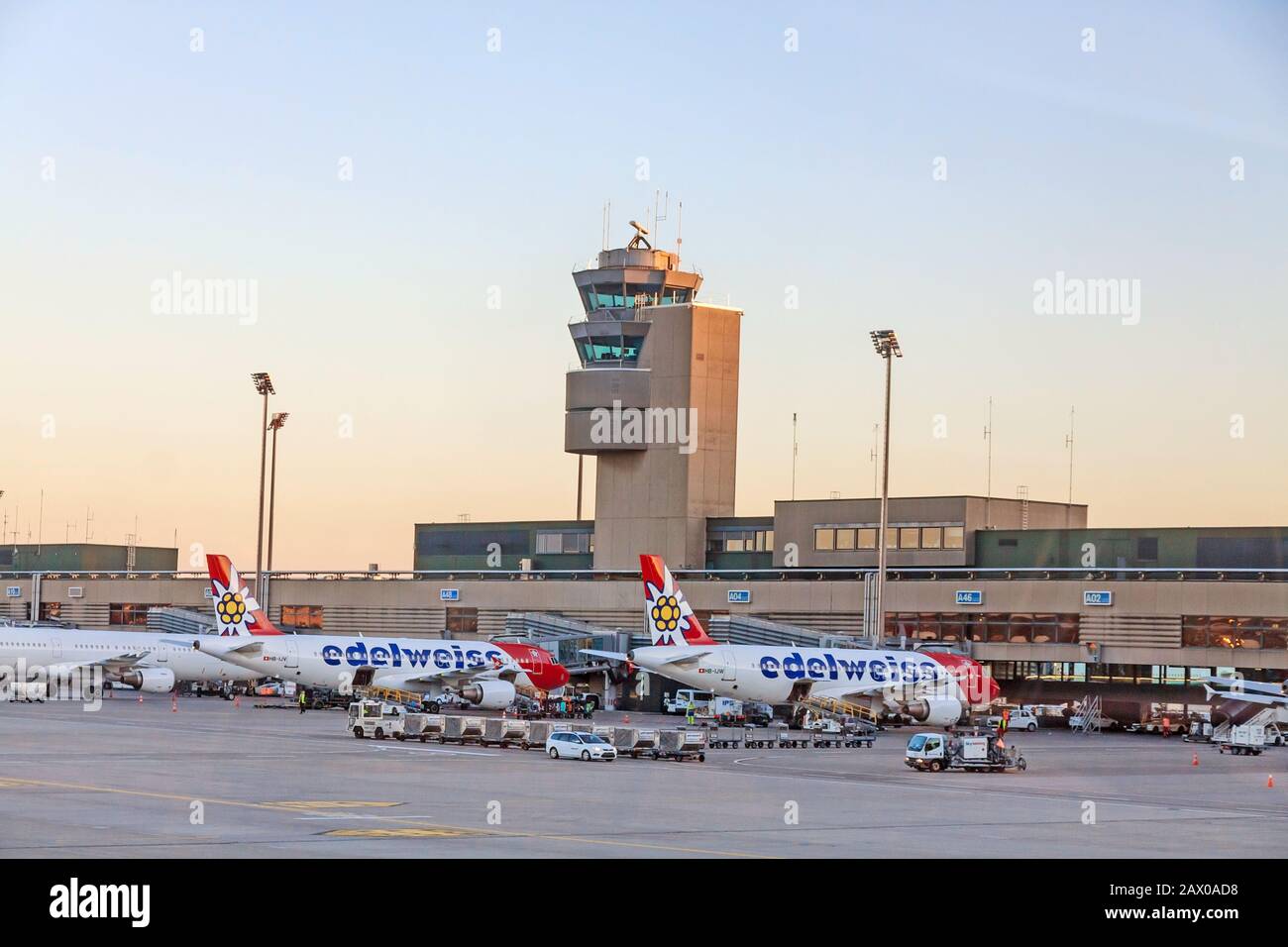 Zurich airport terminal inside hi-res stock photography and images - Alamy
