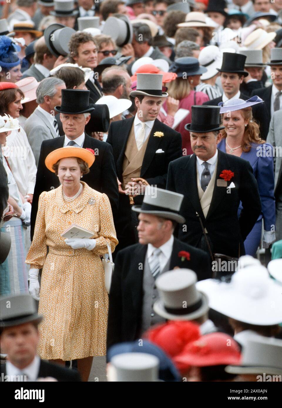 Prince andrew royal ascot hi-res stock photography and images - Alamy