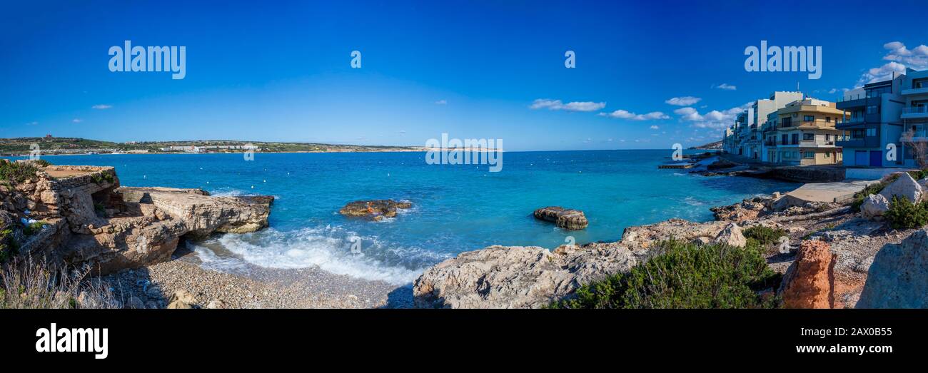 Wide angle panorama idyllic resort hi-res stock photography and images ...