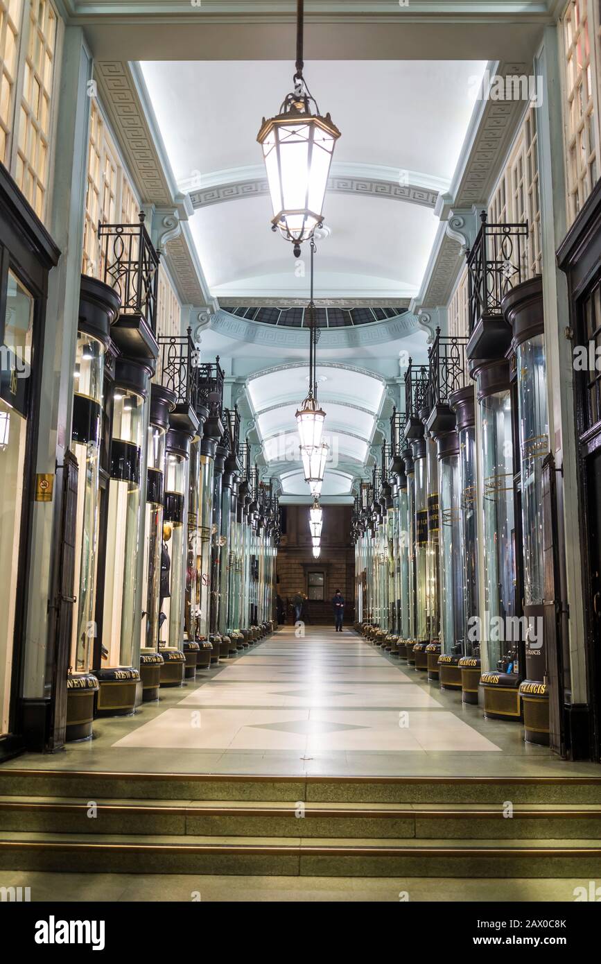 Piccadilly Arcade, a famous landmark that runs between Piccadilly and ...
